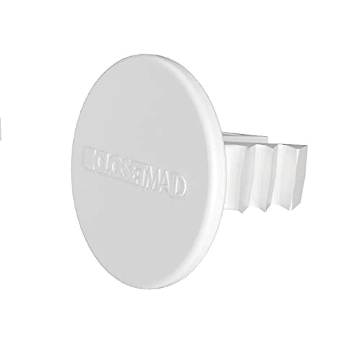 ClosetMaid 20810 SuperSlide Hang Rod End Caps, 200-Pack, White, 200 Piece