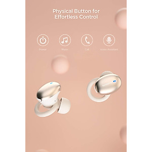 1MORE Stylish True Wireless in-Ear Headphones - Bluetooth - 6.5 Hours of Battery - 15-Minute Quick Charge for 3 Hours of Use – Portable Charging Headphone Case Included - True Wireless Earphones