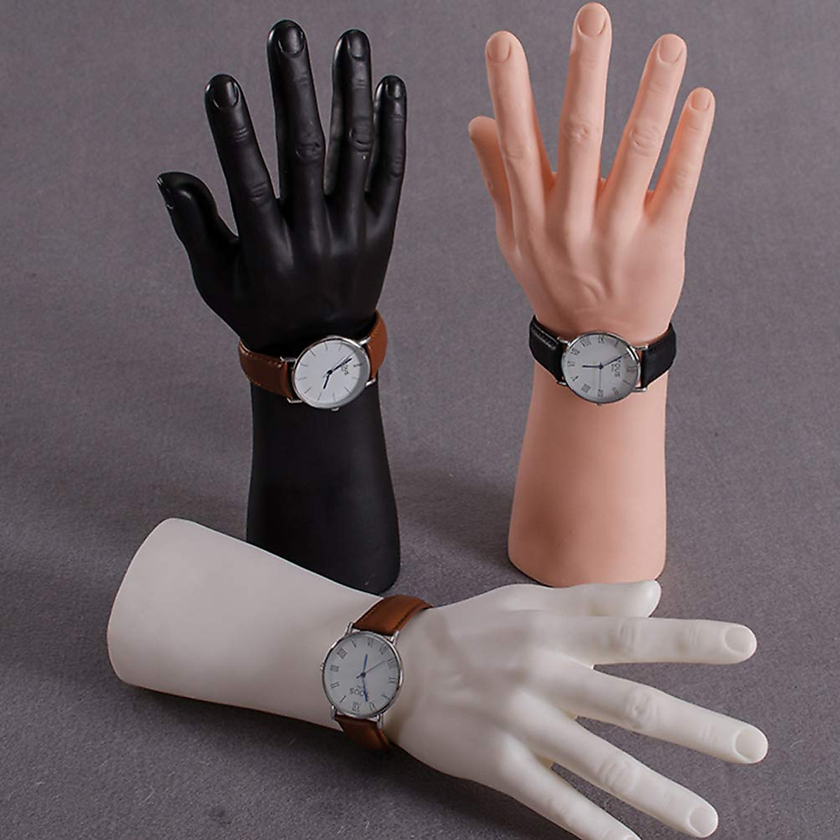Cabilock Bracelet Display Bracelet Holder 1pc Simulation Male Hand Model Fashinable Hand Hand Mannequin Rack Jewelry Stand Holder for Watch Ring Display Hand Ring Holder Hand Jewelry Holder