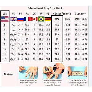 JASXEYO Angel Wings CZ Ring Big Feather Ring Jewelry Gift for Women，Feather Cubic Zirconia Fashion Ring, Platinum Plated Size 6-10 (7)