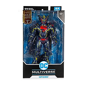 McFarlane Toys DC Multiverse 7IN - Superman Energized Unchained Armor (Gold Label)