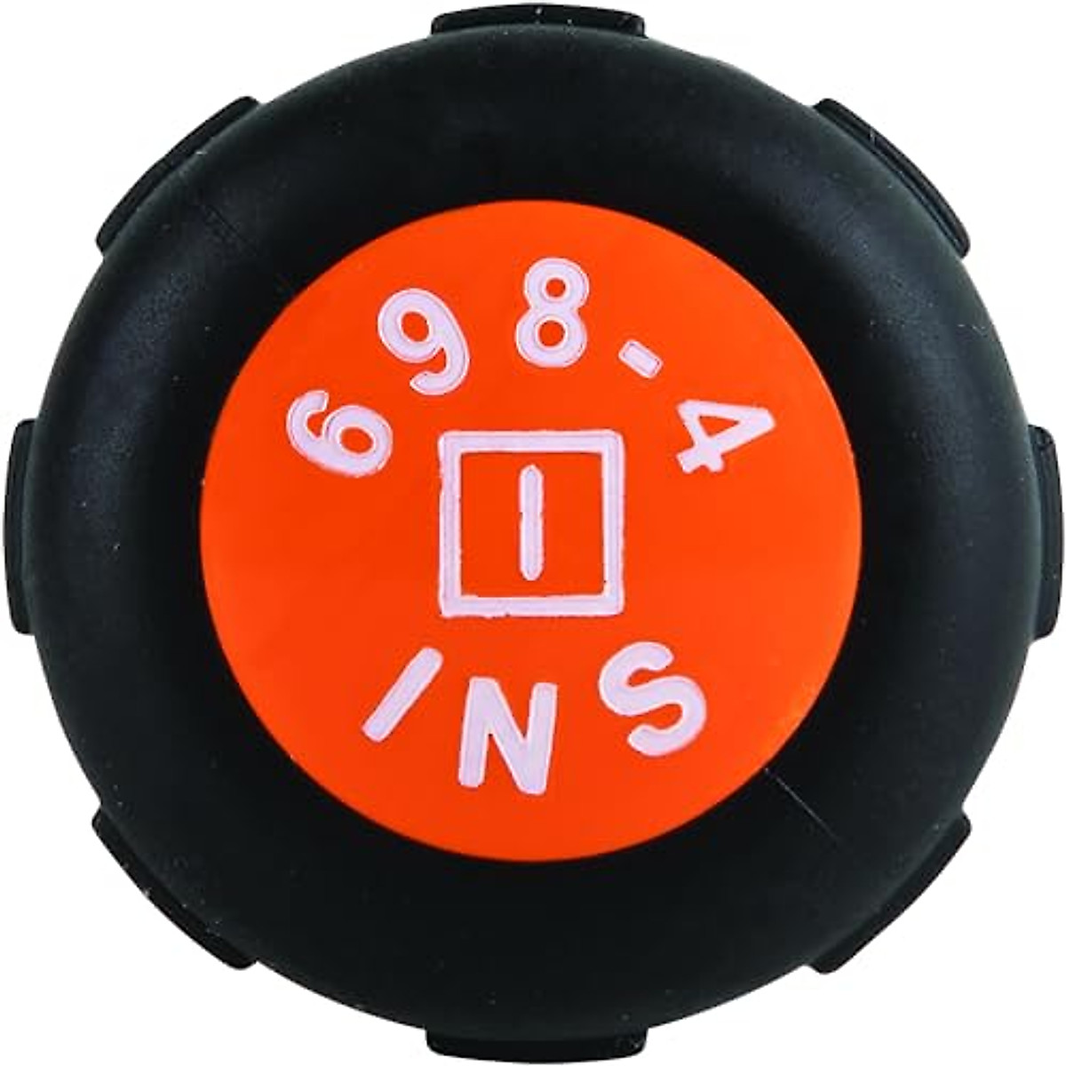 Klein Tools 6984INS Insulated Screwdriver, 1000V Slim Profile Tip, #1 Square with 4-Inch Shank, Cushion-Grip Handle