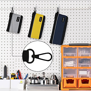 TICONN Tool Pouches with Zipper, 1680D Oxford Small Tool Bags, Waterproof Utility Bag Zipper Pouch for Tool Organizers and Storage (3 Pack Small)