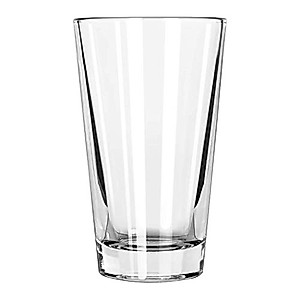 Libbey Pint Glass with DuraTuff Rim (1639HT), 16oz - Set of 4