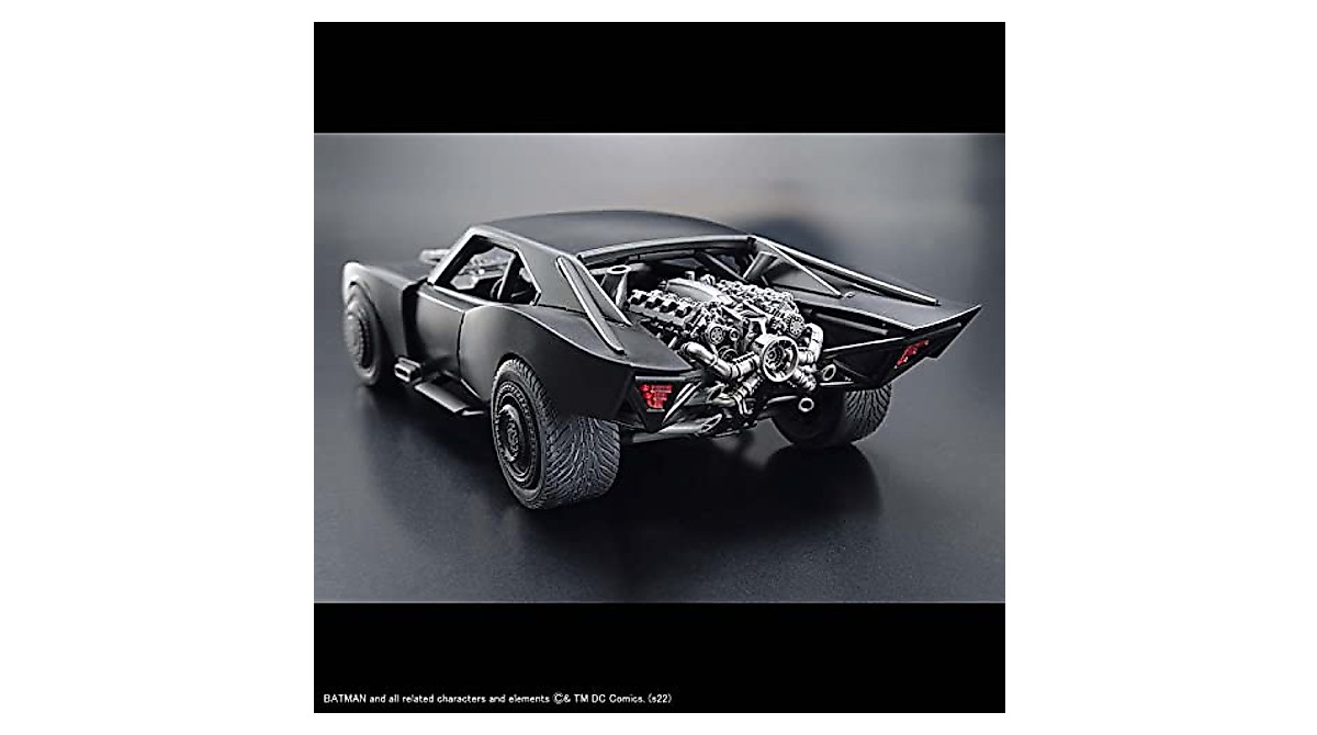 Bandai Hobby Batmobile Model Kit 1/35 Scale - Easy Snap-Fit Assembly