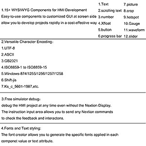 Ferwooh Nextion Basic Display 2.8'' NX3224T028 2.8inch TFT Resistive Touch Screen Panel 320X240 UART HMI LCD Display Module