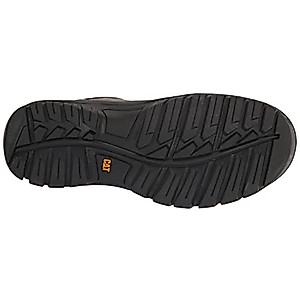 Cat Footwear Men's Outline Soft Toe Work Boot, Seal Brown, 9