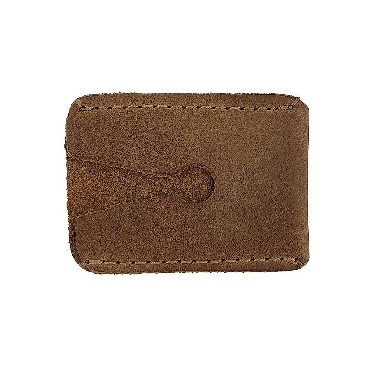 Hide & Drink, Leather Double Edge Safety Razor Head Protective Sheath, Shaving Travel Cover Handmade (Single Malt Mahogany)