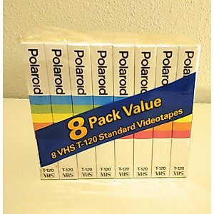 Polaroid Supercolor VHS 8 Pack