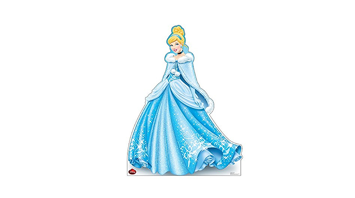 Disney Holiday Cinderella Cardboard Standup - Life Size & Festive