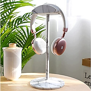 ANIIC Headset Stand Creative Metal Headset Rack Walnut Headset Stand Headset Rack Storage Rack Widely Compatible Earphone Rack Headphone Stand (Color : OneColor)