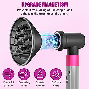 Diffuser and Adaptor for Dyson Airwrap Styler for Airwrap Styler Into A Hair Dryer Combination