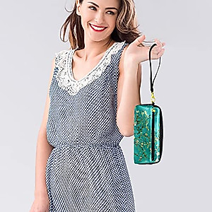 Blossoming Almond Tree Pencil Case Pen Box Teens Stationery Holder Purse Make up Pouch Toiletry Bag