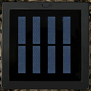 Outsunny Solar Floor Lamp, Outdoor Garden Lantern Pathway Light & Decorative Driveway Lighting with Auto On/Off LED Lights for Porch, Yard, Lawn, Courtyard, Deck, Gray