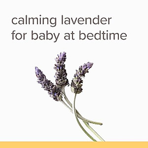 Burt's Bees Baby Nourishing Lotion with Lavender, Calming Baby Lotion, Pediatrician Tested, 99.0% Natural Origin, 12 Ounces