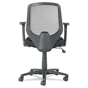 JHUS Mid-Back Office Chair Black Gaming Chair Office Chair Gaming Desk Computer Chair high Chair Home Office Desk Chairs Office Chairs Home Office Office Furniture Swivel Chair