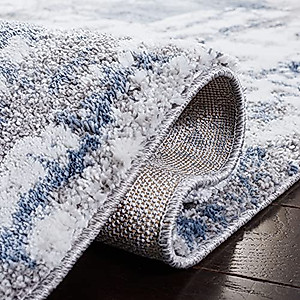 SAFAVIEH Century Collection 10' x 14' Grey/Blue CTY339F Modern Abstract Non-Shedding Living Room Dining Bedroom Area Rug