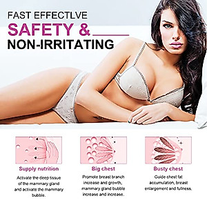 Breast Enhancement Cream, 100g Natural Breast Enlargement Cream for Breast Growth & Bigger Breast, Boob Cream with Gentle Formula to Lift, Firm & Tighten Breast