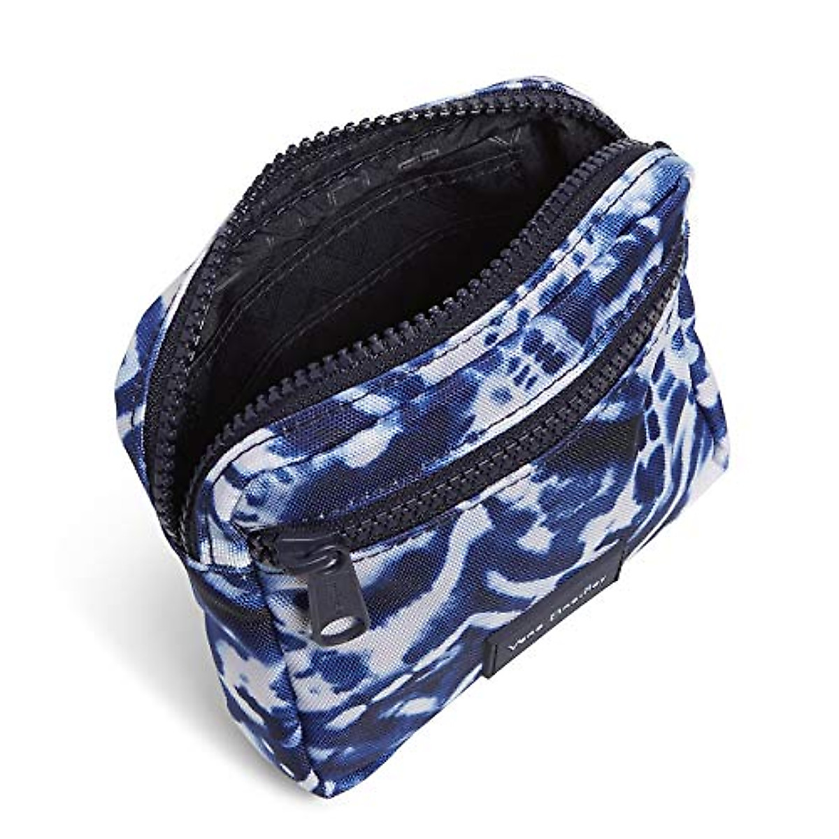 Vera Bradley Women's Recycled Lighten Up Reactive Convertible Belt Bag Sling Crossbody Bag, Island Tie-Dye, One Size