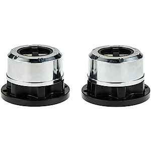 Alloy USA 15001.01 Axle Locking Hub Kit, Manual; 46-73 Willys/Jeep/International SUV
