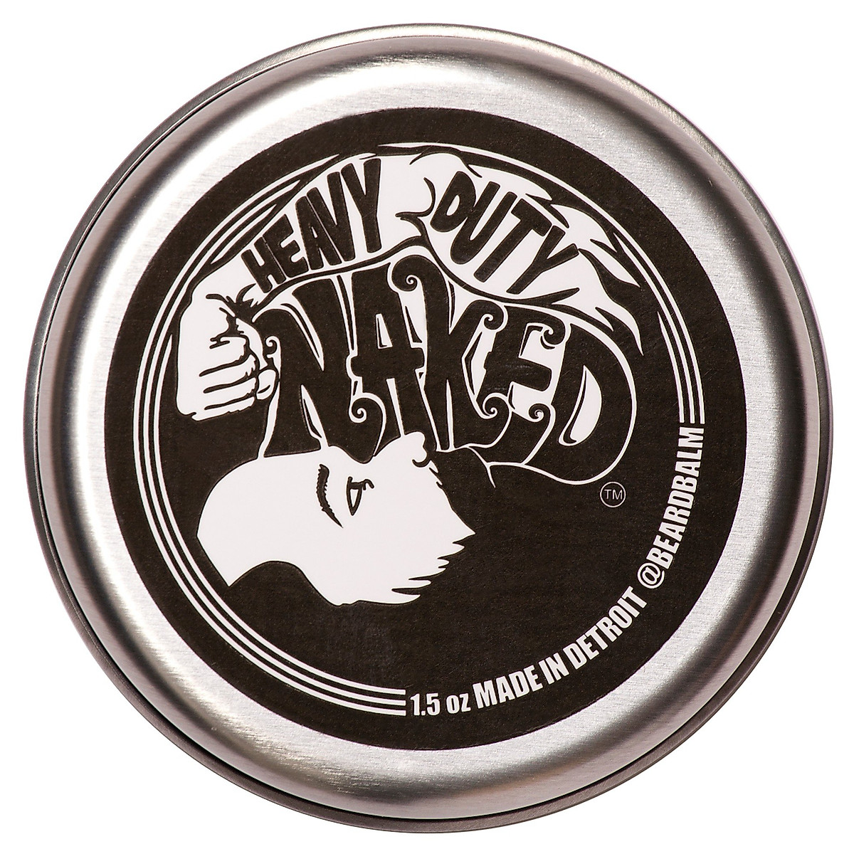 Beard Balm Heavy Duty 1.5-ounce Naked Balm