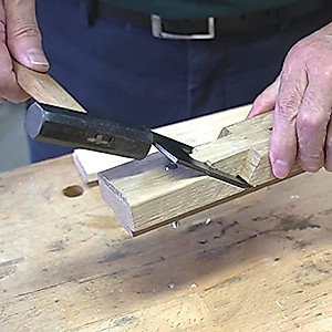 KAKURI Rabbet Plane for Woodworking 12mm Adjustable Double Side Blade, Japanese Hand Plane KANNA Manual Block Plane Tool for Wood, Razor Japanese Steel Blade & Oak, Made in JAPAN