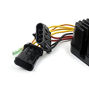 LINGYAO Voltage Regulator Rectifier compatible with Polaris ATV/UTV 2008-2009 Polaris Ranger 500 2007-2009 Ranger 700 2008-2009 RZR 800 2007-2010 Sportsman 800 Replace # 4011925 4012384 4011569