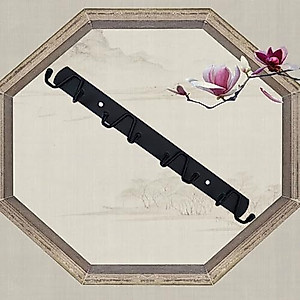 AOLZUNK Wall Mounted Coat Rack, Stainless Steel Coat Hooks Wall Hooks Coat Hangers for Wall, Hat, Key, Coat, Scarf, Bag, Towel