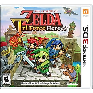 The Legend of Zelda: TriForce Heroes - 3DS