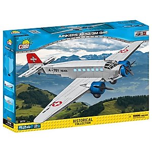542 Pcs Historical Collection WWII Planes /5711/ Junkers Ju-52