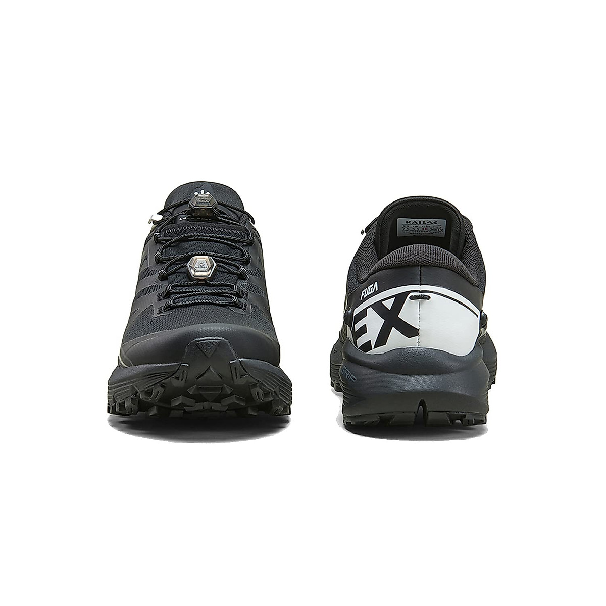KAILAS Women's Fuga EX 2 Trail Running Shoes, Size 7.5, Black/White