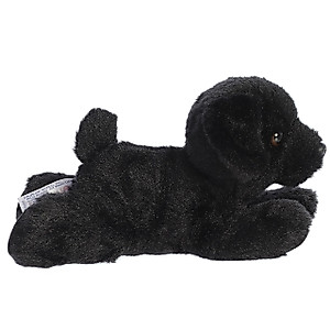 Aurora® Adorable Mini Flopsie™ Blackie™ Stuffed Animal - Playful Ease - Timeless Companions - Black 8 Inches