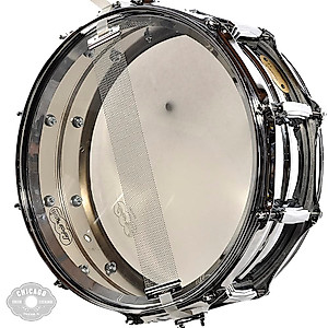 Ludwig LB400B Chrome-Over-Brass Snare Drum - 5 x 14-inch