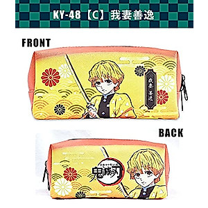 マックスリミテッド(Max Limited) Demon Slayer Box Pen Case, C: Zenitsu Agatsuma