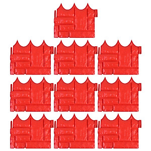 DOITOOL 10pcs Lawn Edging Lawn Border Fence Plant Border Garden Fence