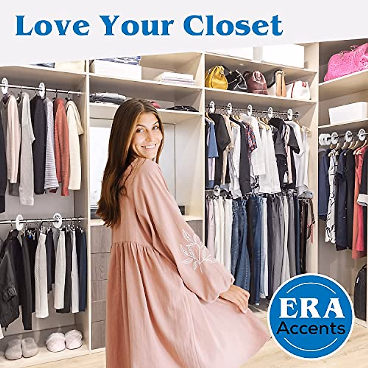 Closet Dividers for Hanging Clothes - Set of 20 White Clothing Rack Dividers , Clothing Size Rack Dividers, Closet Organizers and Storage Clothes Dividers (20)