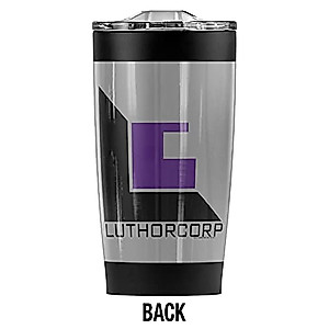 Logovision Smallville Luthorcorp Stainless Steel Tumbler 20 oz Coffee Travel Mug/Cup, Vacuum Insulated & Double Wall with Leakproof Sliding Lid | Great for Hot Drinks and Cold Beverages