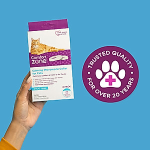 Comfort Zone Cat Calming Collar: 2 Pack