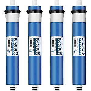 Geekpure Reverse Osmosis RO Membrane 50 GPD -NSF Certificated-Water Filter Replacement -Pack 4