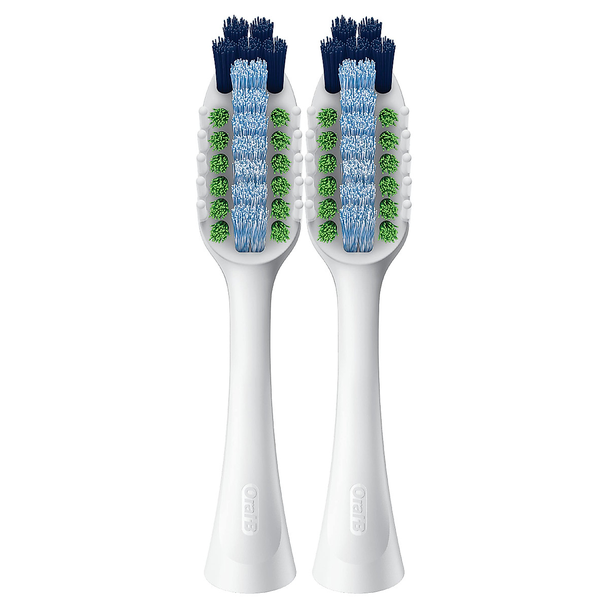 Oral-B Clic Toothbrush Whitening Replacement Brush Heads, White, 2 Count