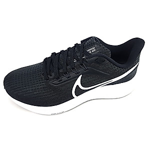 Nike Women's Air Zoom Pegasus 39 Running Trainers Dh4072 Shoes, Black/Dark Smoke Grey/White, 8