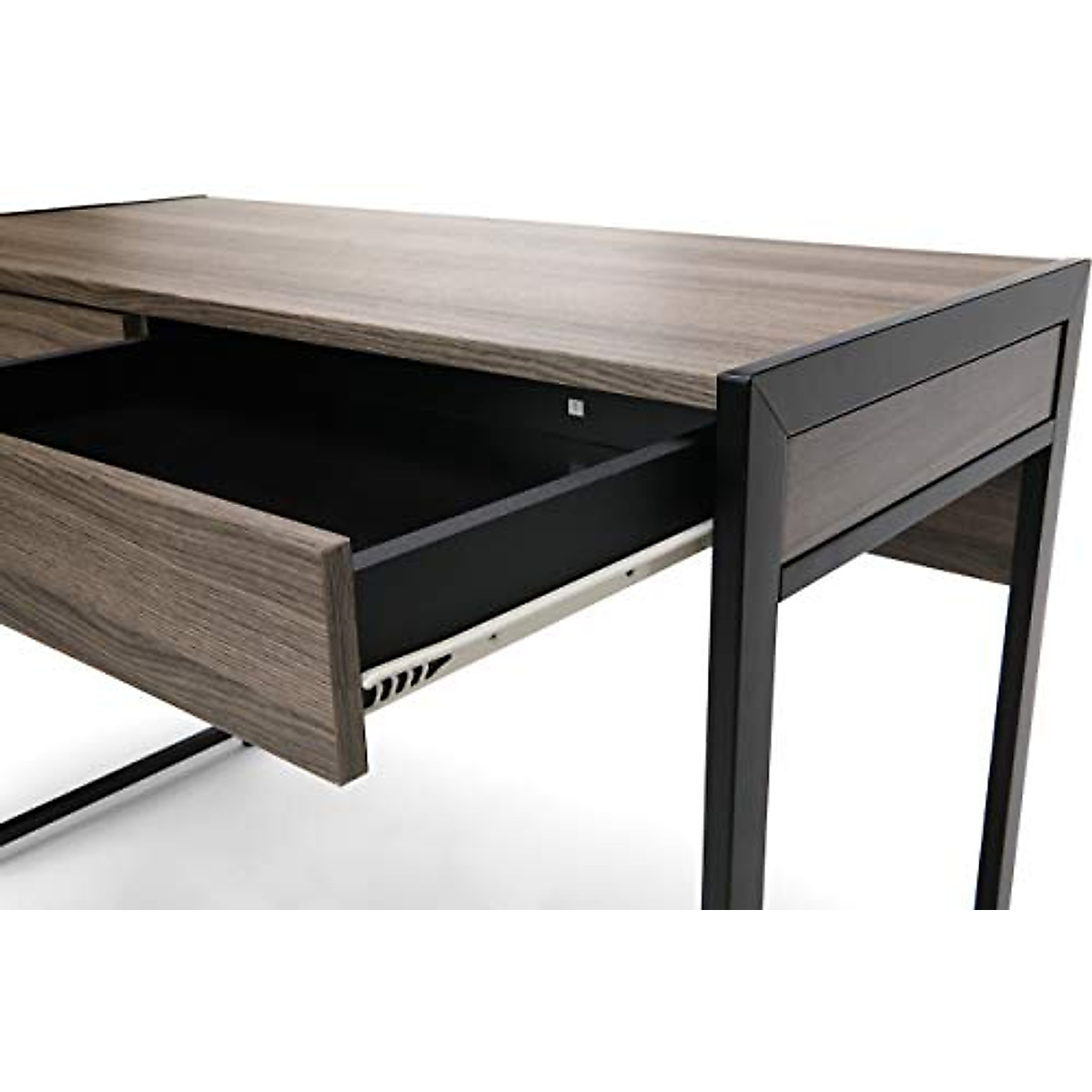 OFM ESS Collection 2-Drawer Office Desk, Driftwood