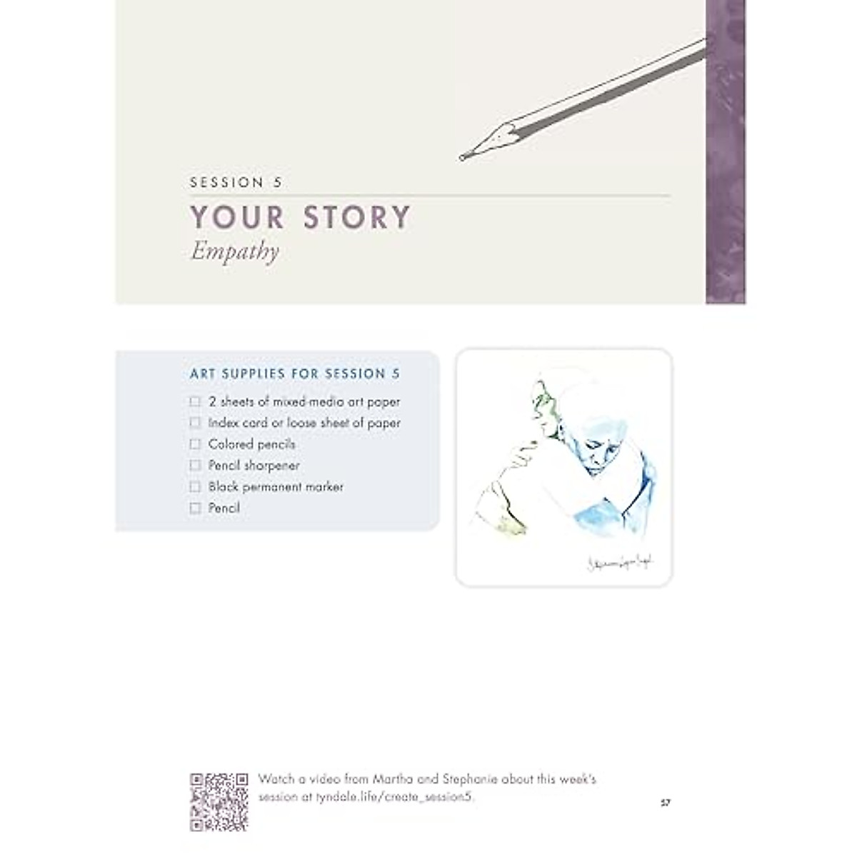 Create: New Beginnings: An Artistic Journey to Deepen Your Connection with God and Experience Healing and Hope