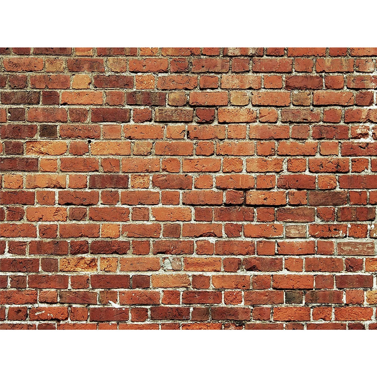 AIIKES 8x6FT Red Brick Wall Photography Backdrop Thin Vinyl Photo Backdrops Background Baby Birthday Party Wedding Graduation Home Decoration Photo Booth Studio Prop Banner 11-506
