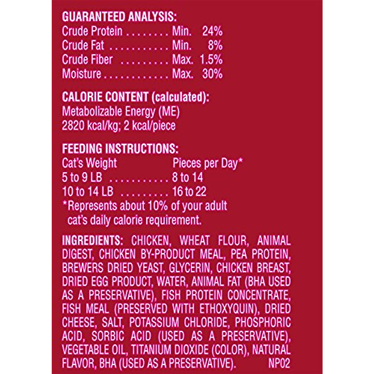 Meow Mix Irresistibles Soft Cat Treats with White Meat Chicken, 17 oz