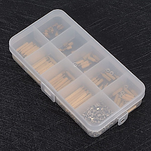 Knurled Standoffs, 270Pcs Installation Tool Screw Nut Brass Standoff Assortment for PCB Motherboard Mount for Electronics for Raspberry Pi