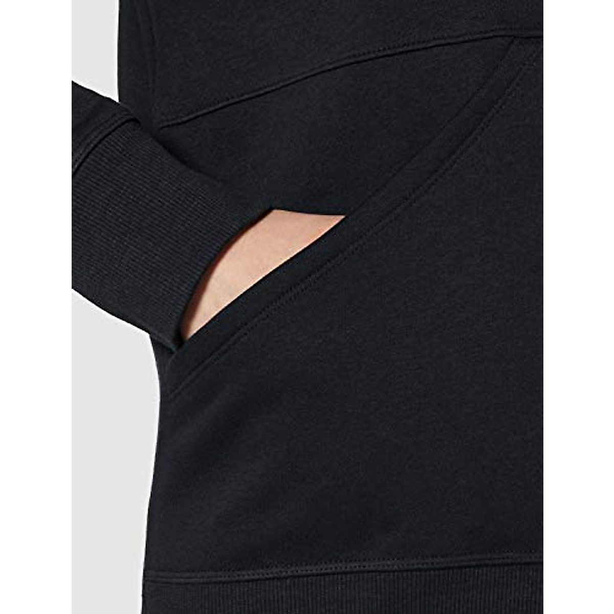 Under Armour Women's Rival Fleece Full Zip Hoodie , Black (001)/White , XX-Large