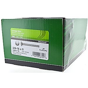 3/8-16X5 Carriage Bolt