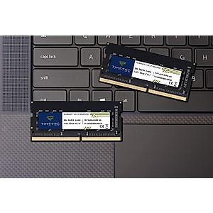 Timetec 8GB DDR4 2400MHz (DDR4-2400) PC4-19200 (PC4-2400T) Non-ECC Unbuffered 1.2V CL17 1Rx8 Single Rank 260 Pin SODIMM Laptop Notebook PC Computer Memory RAM Module Upgrade (8GB)
