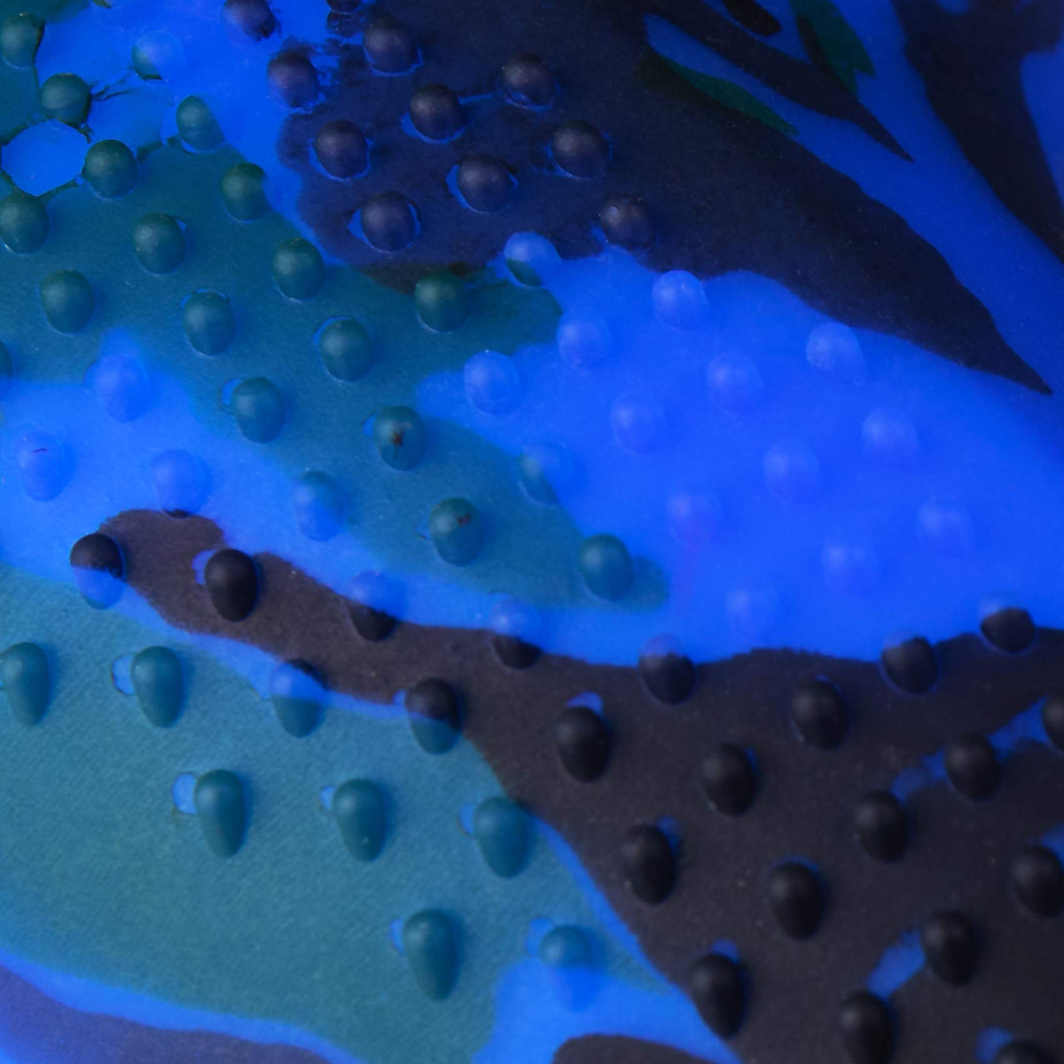 YoRHa Studded Printing Silicone Cover Skin Case for PS5 Controller x 2(Red+Blue) with Pro Thumb Grips x 8